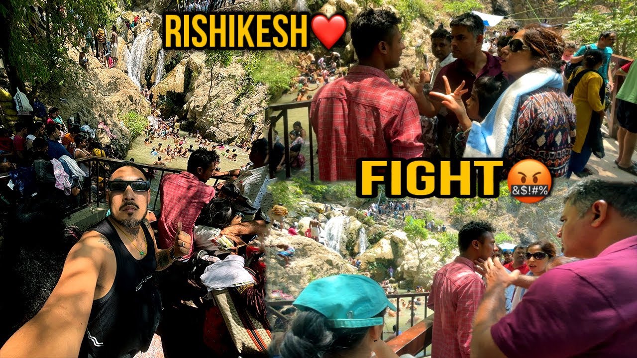 Finally Delhi Sa Rishikesh Pahuch Gaye 🥰Aur Neer Waterfalls Rishikesh Mai Hogai Big Fight🤬 - YouTube