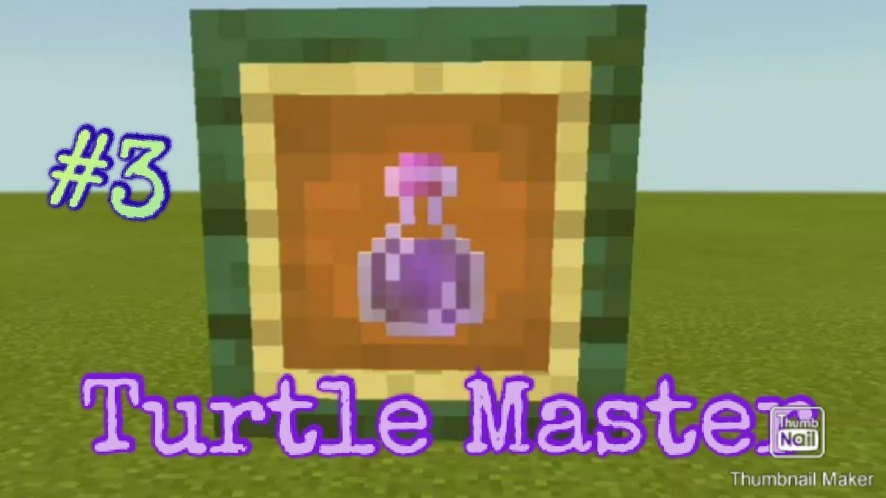The Turtle Master Potion!? (Minecraft Potion Master #3) - YouTube