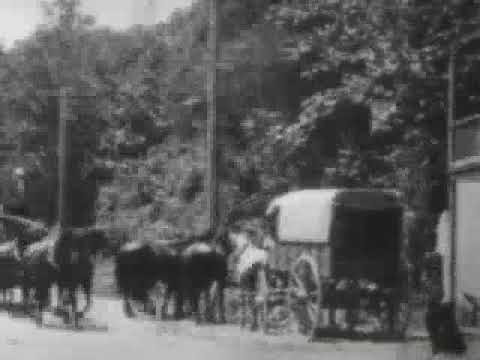 Stagecoach Mail Delivery! 1903 - YouTube