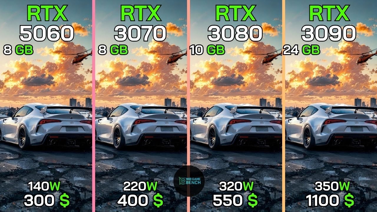 RTX 5060 vs RTX 3070 vs RTX 3080 vs RTX 3090 – TESTED in 10 Games ...