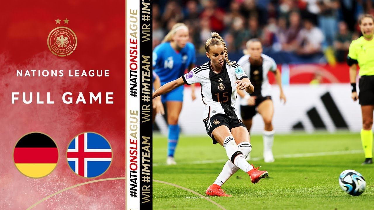 Germany vs. Iceland | Full Game | Women's Nations League - YouTube