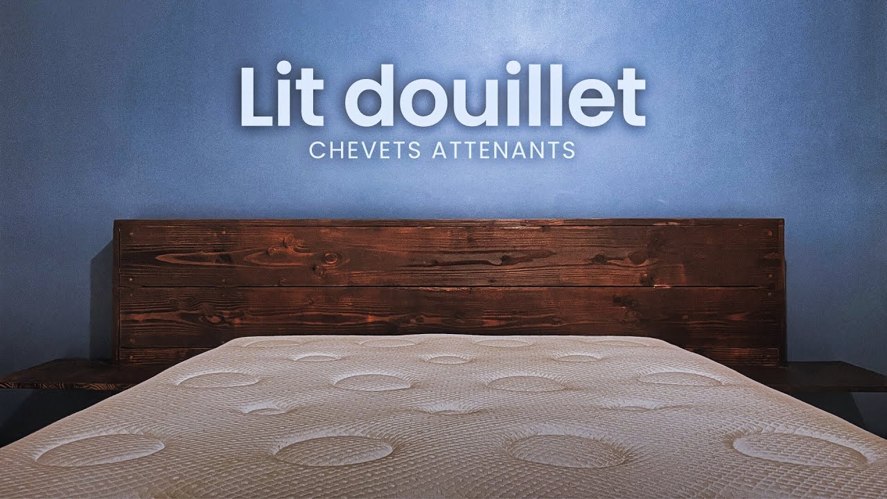 Comment fabriquer un lit en bois moderne étape par étape ? - YouTube
