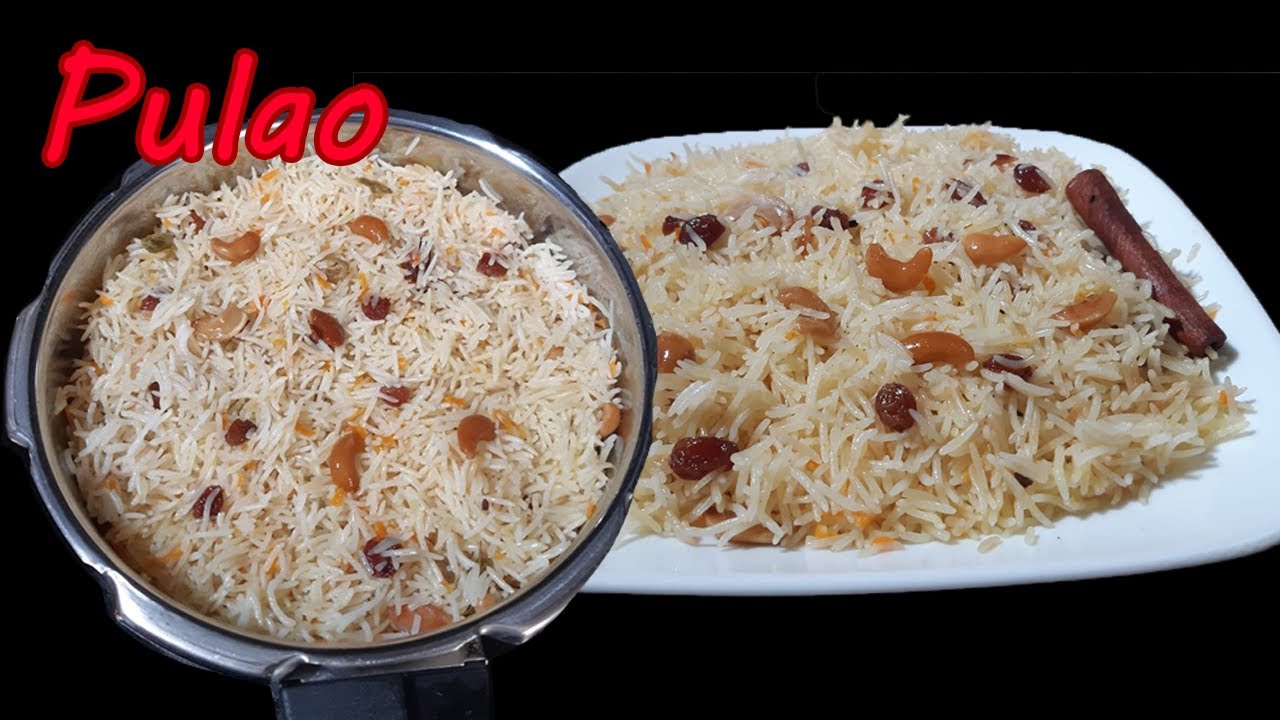 तीज विशेष सजिलो र मीठो Pressure Cooker पुलाऊ (Pulao) Recipe in Nepali ...