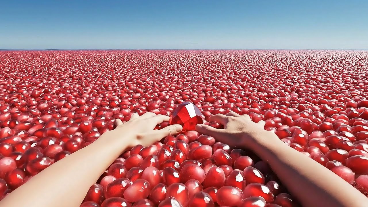 Which Surreal AI Ruby Ocean ♦️ Would You Shatter? | Oddly Satisfying ...