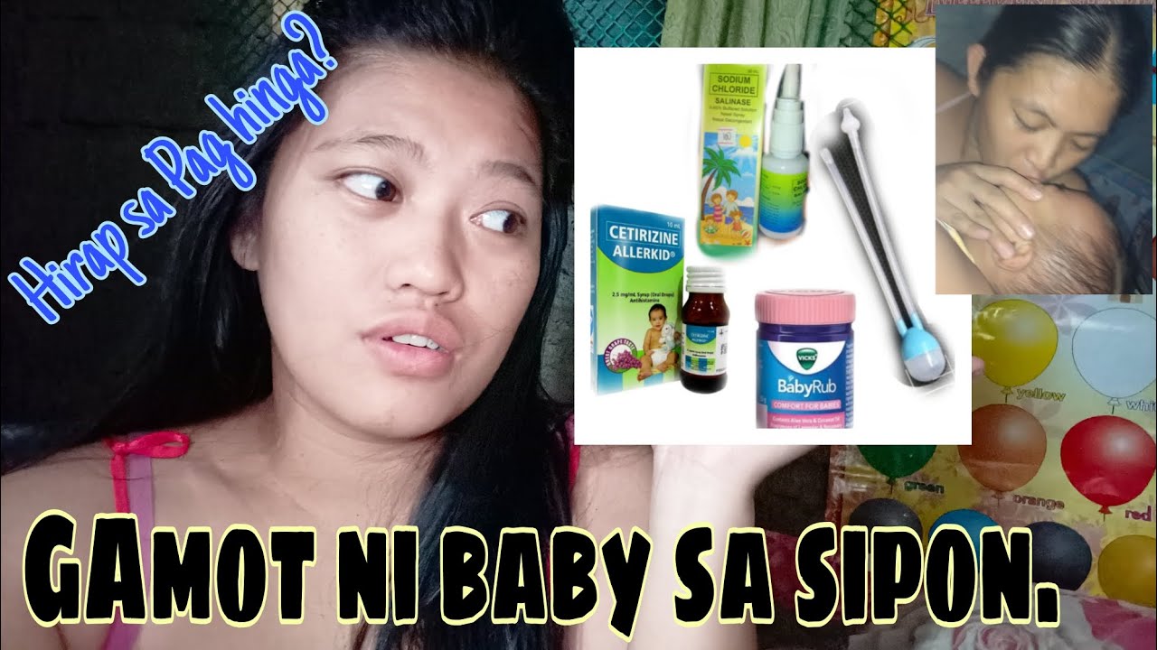 Mga gamot sa baradong ilong ni baby 🥺😇🙏 - YouTube