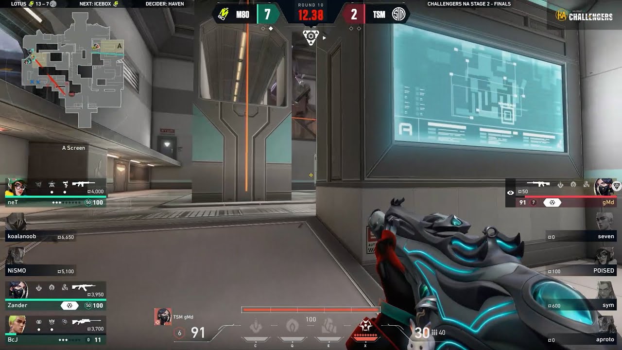 TSM gMd 1v3 ACE Clutch Against M80 | Challengers NA 2024 - YouTube