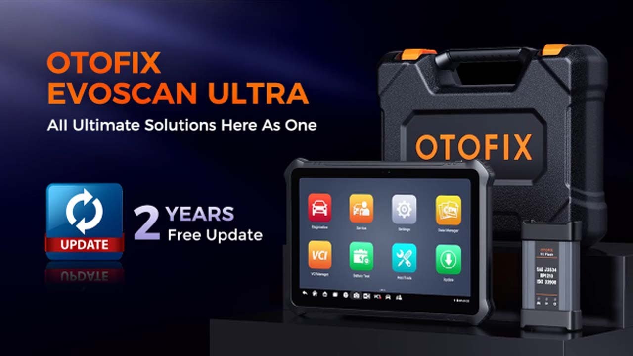 OTOFIX EvoScan Ultra Smart Diagnostic Scanner Overview - YouTube