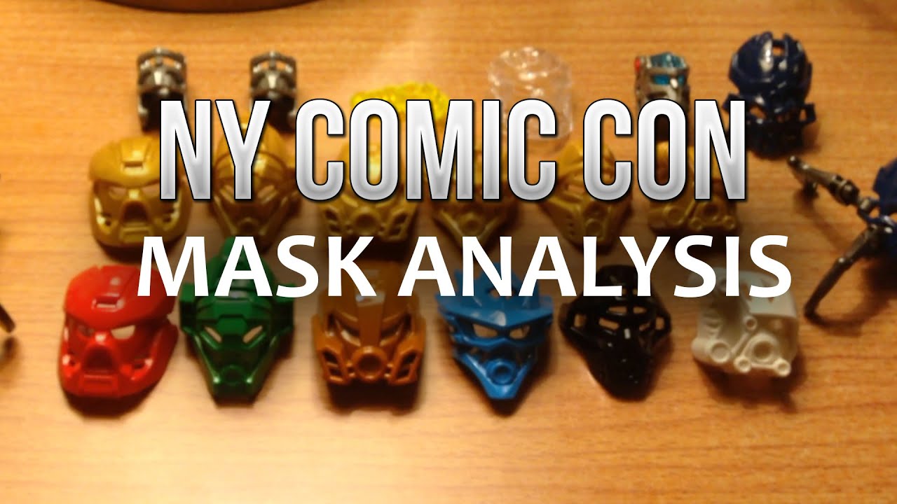 Set Overview: BIONICLE 2015 Comic Con Mask Analysis - YouTube