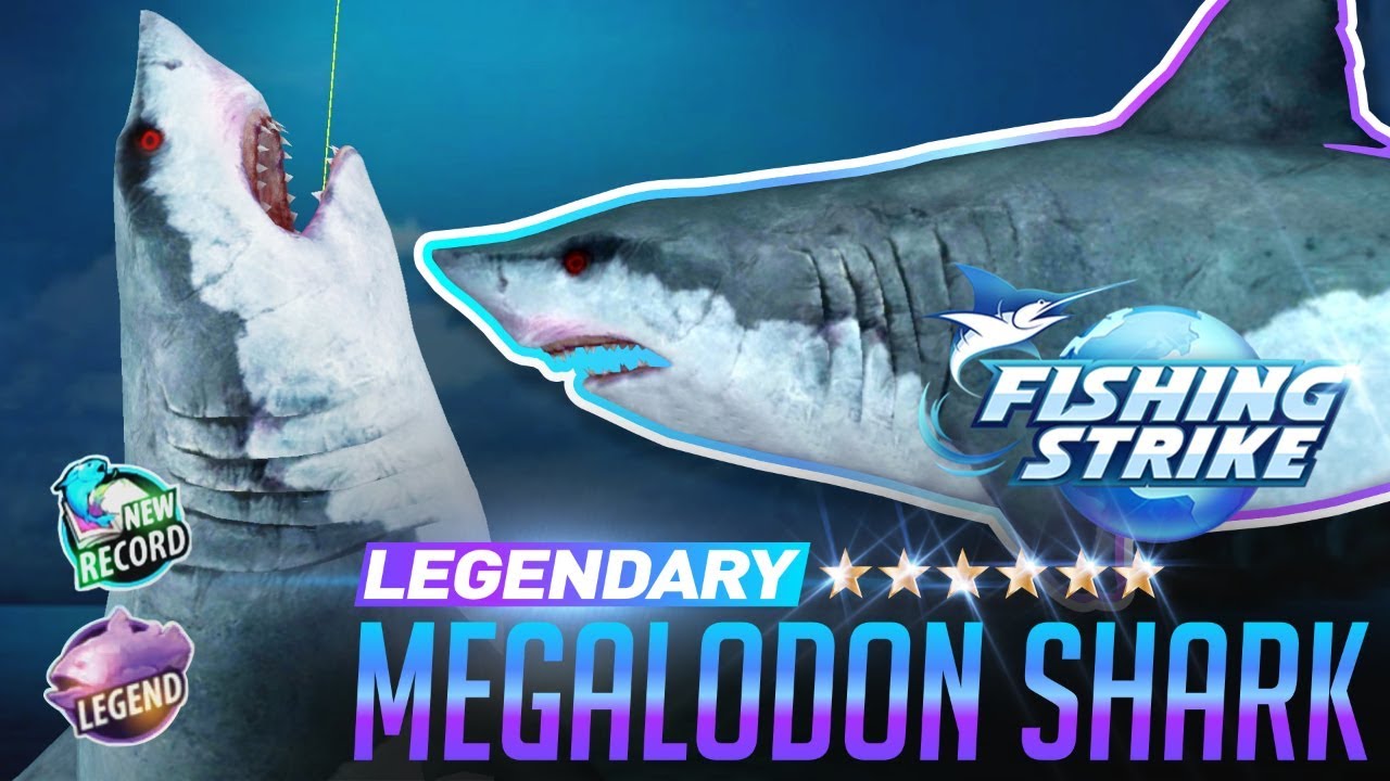 《釣魚大亨 Fishing Strike》 Legendary Megalodon Shark Catch - YouTube