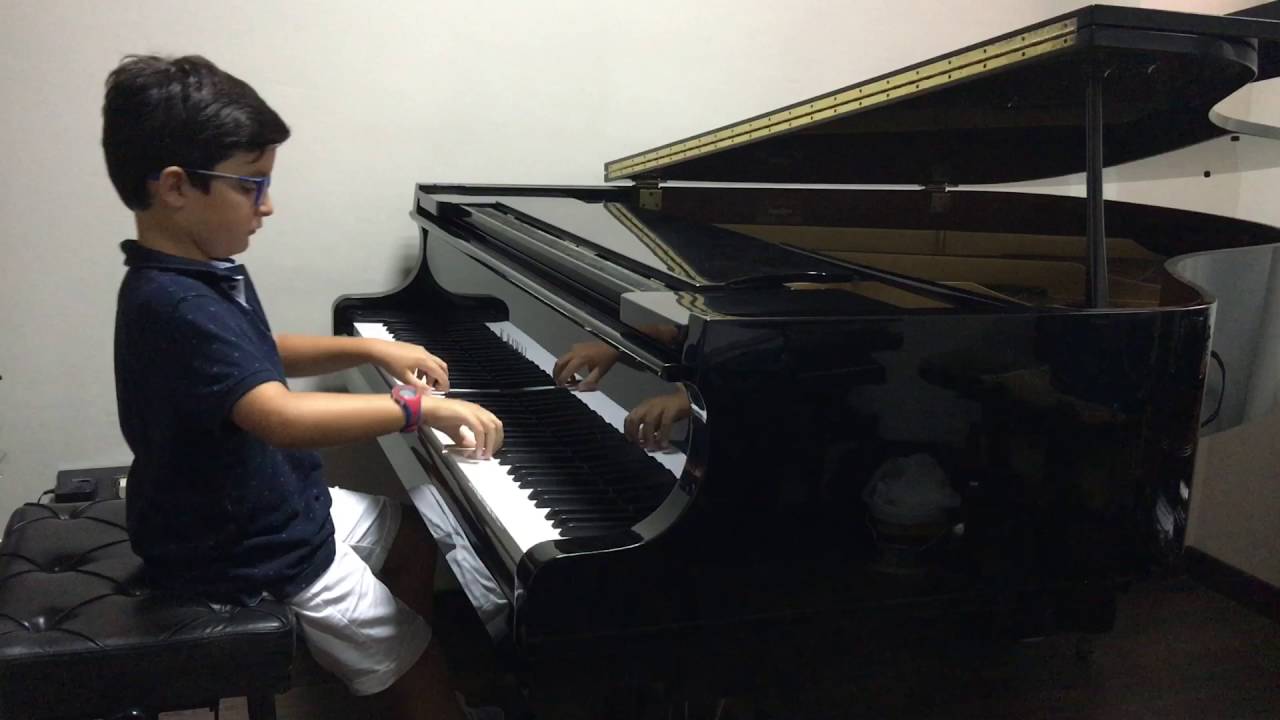Adrián Monge Aixelá Grade 1 Piano ABRSM - YouTube