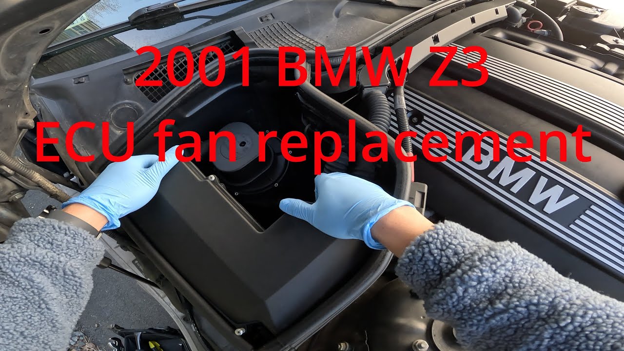 2001 BMW Z3 ECU fan replacement - YouTube