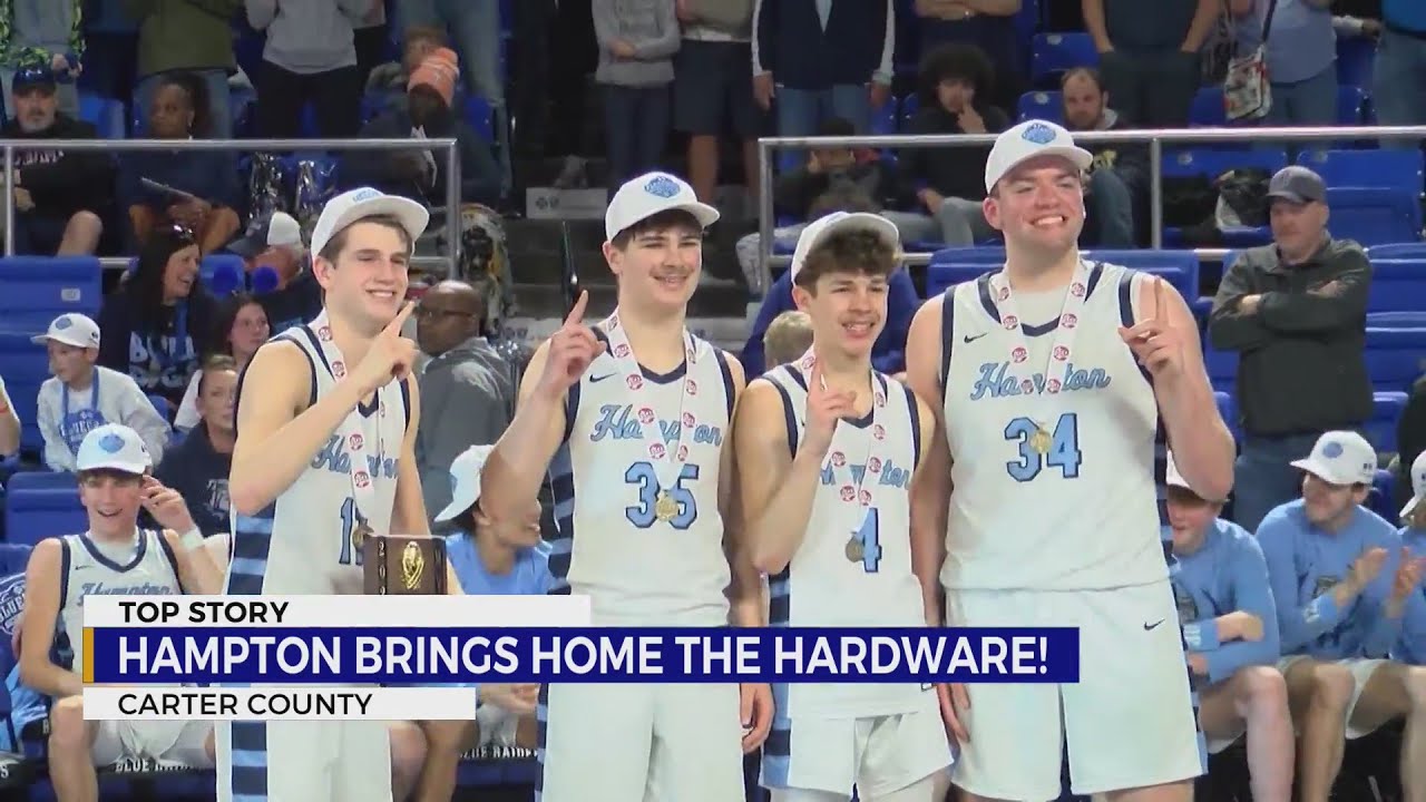 Hampton tops Middleton for first TSSAA basketball championship since ...