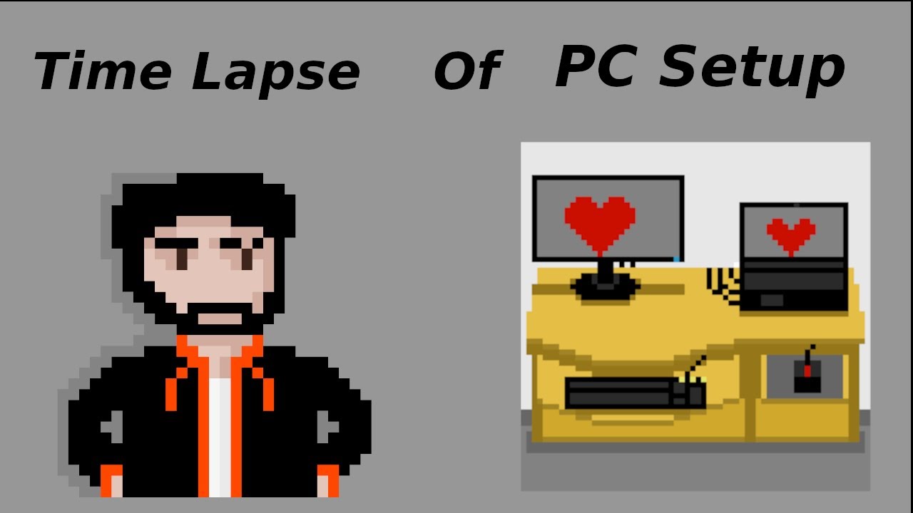 Time lapse of Pixel PC setup - YouTube