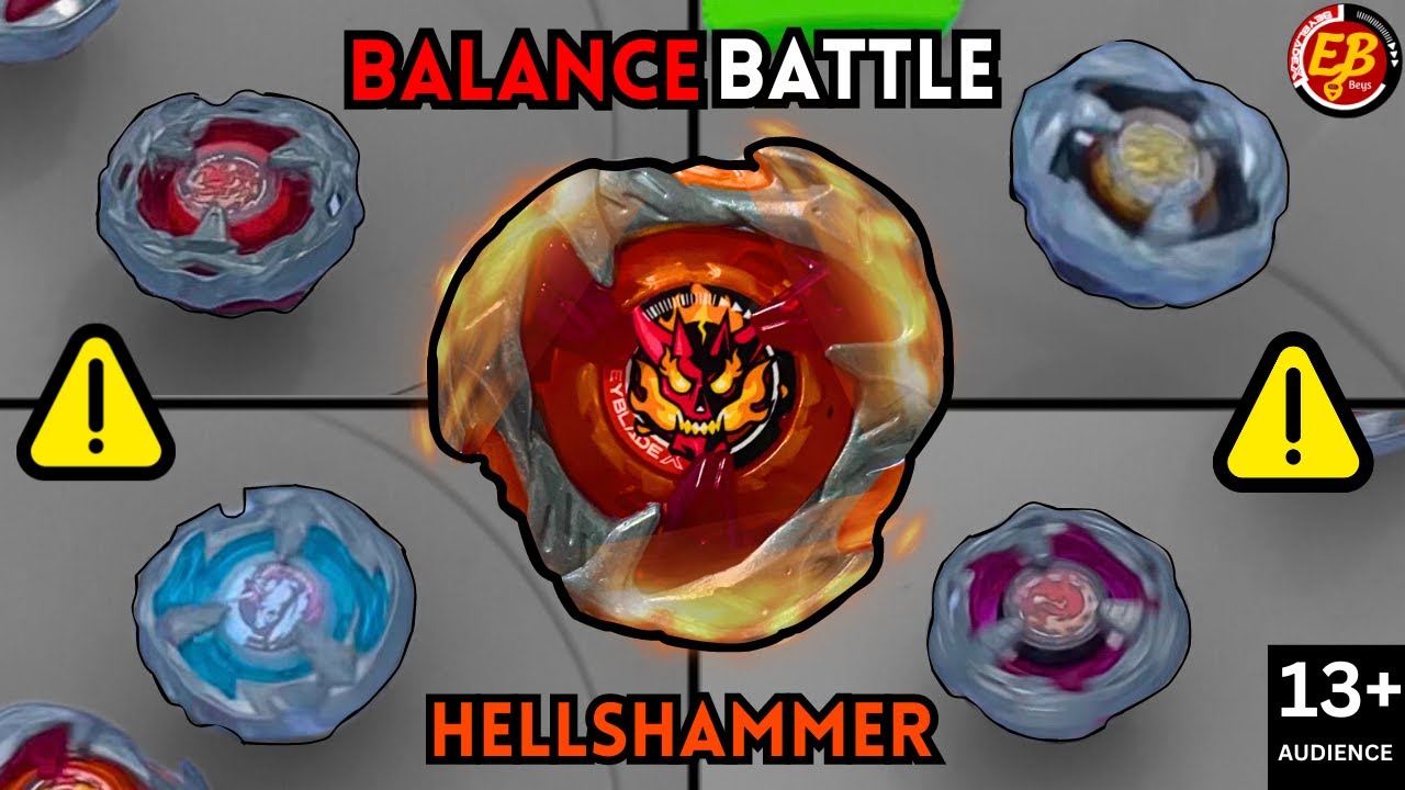 BRUTAL BALANCE: Hells Hammer VS ALL Balance Types | BEYBLADE X [13 ...