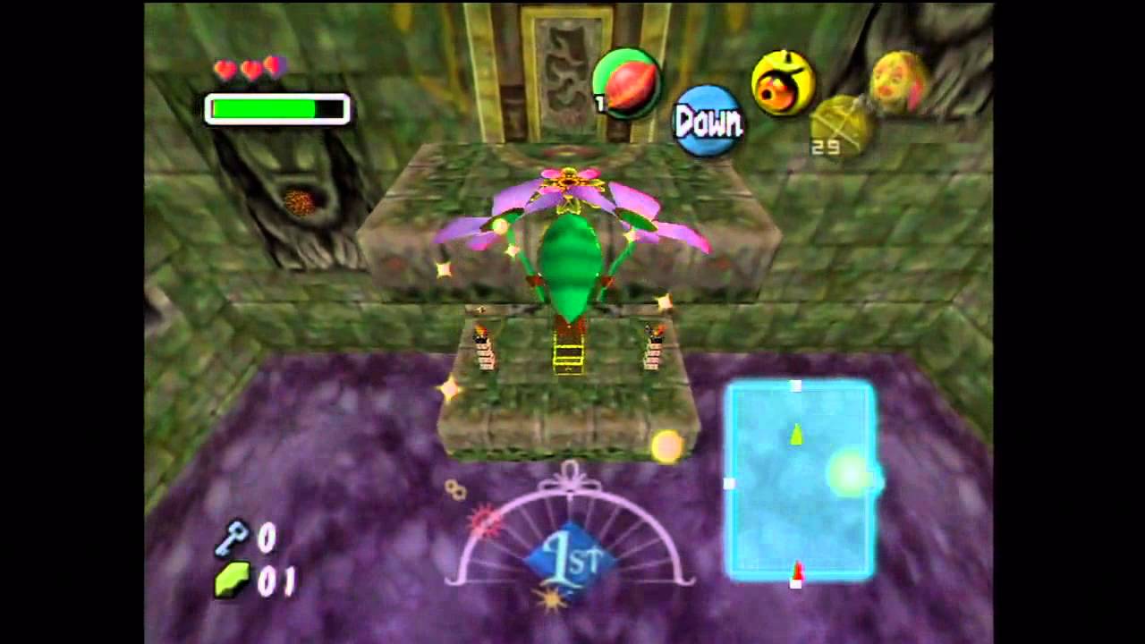 Woodfall Temple (With Stray Fairies) Walkthrough - The Legend of Zelda ...