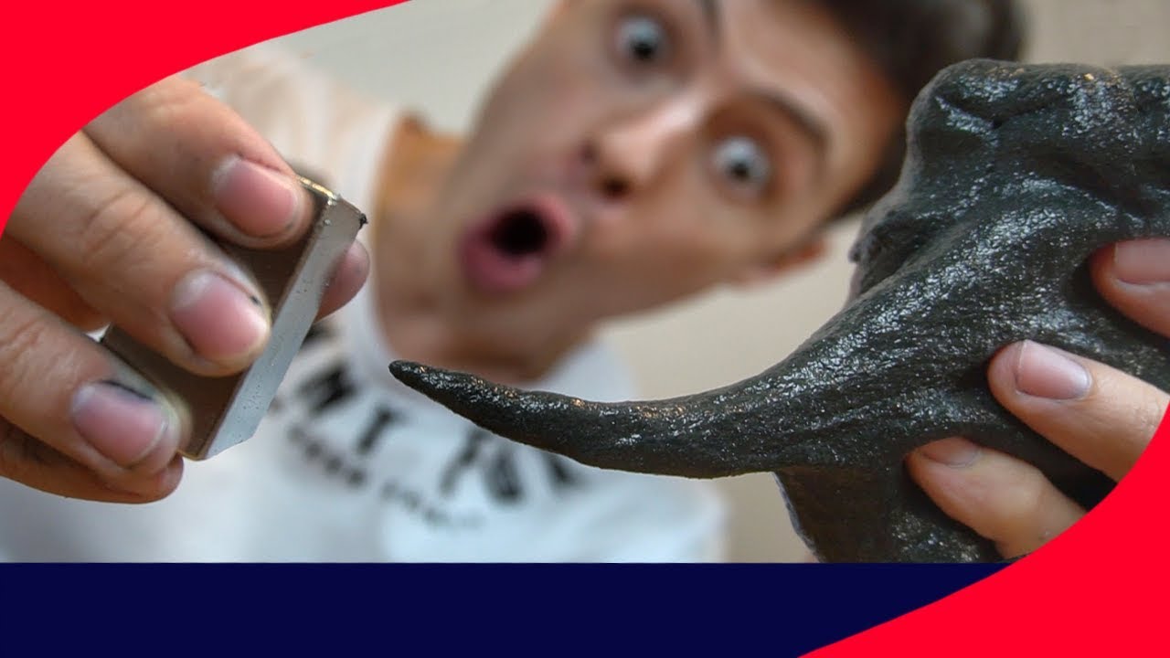 ESSE SLIME MAGNÉTICO PARECE TER VIDA!!! - YouTube