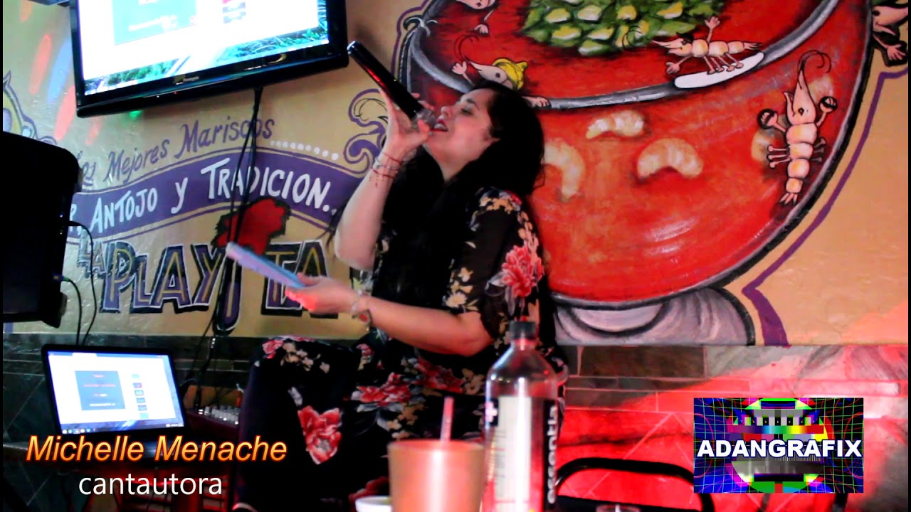 Michelle Menache en la Playita (restaurante) - YouTube