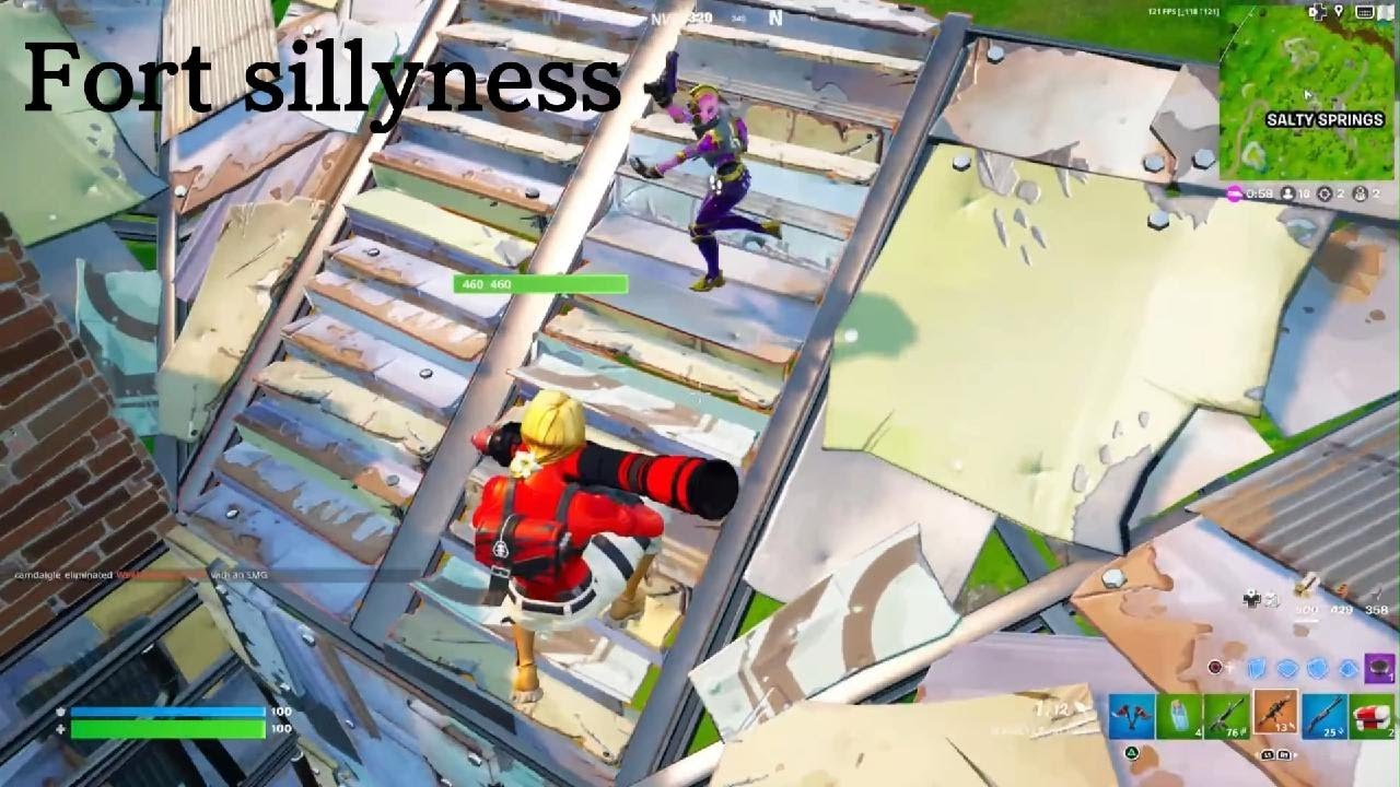 Fortnite silly players montage - YouTube