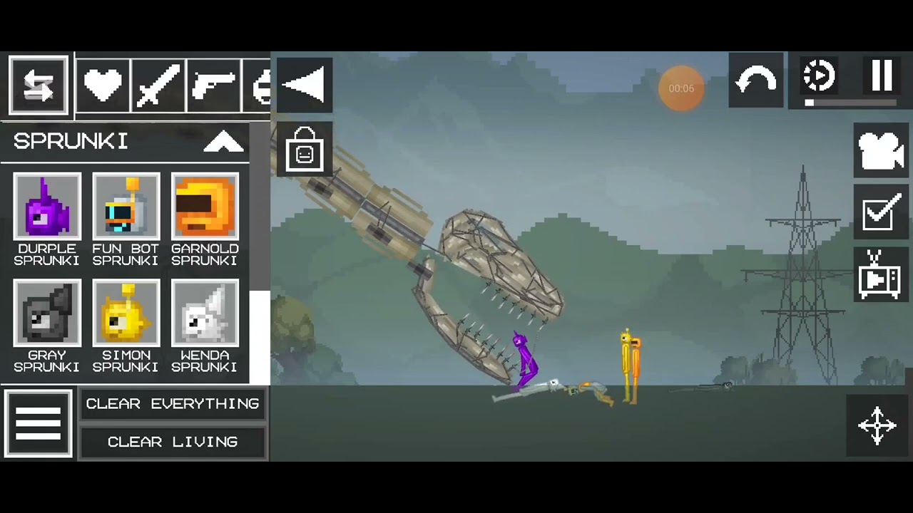 sea creatures eats sprunki - YouTube