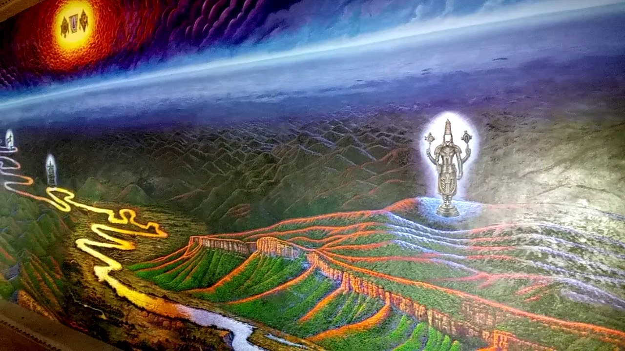 Tirumala Anna Sathram Painting - Tharigonda Vengamamba Anna Prasadam ...