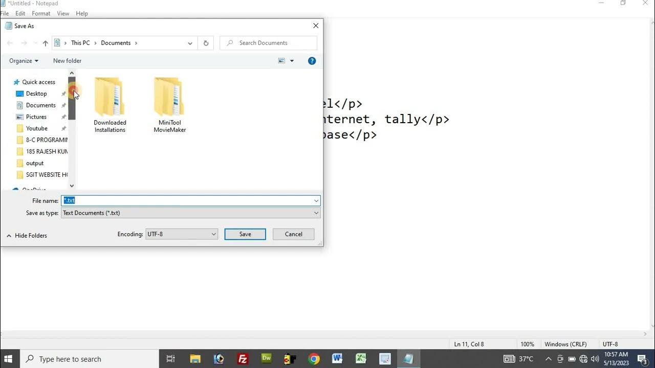 how to use heading tag and paragraph tad in html - YouTube