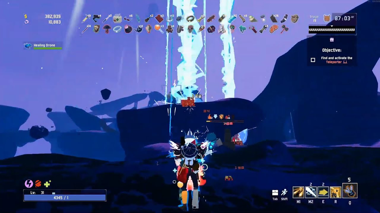 Risk of Rain 2 - Commando: Rolling Thunder - YouTube