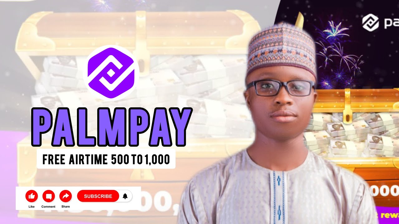 HOW TO CLAIM 500 TO 1,000 FREE AIRTIME IN PALMPAY ACCOUNT.. - YouTube