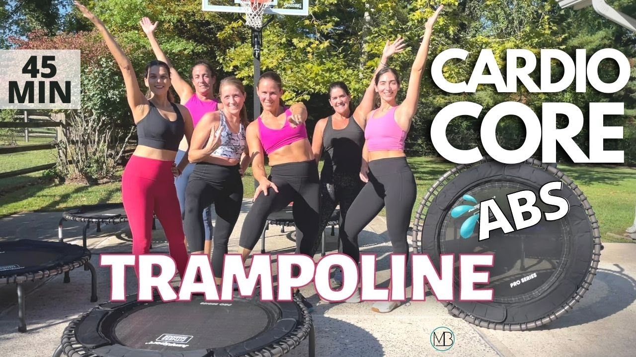 TRAILER Trampoline Cardio CORE💦 | At Home Rebounder Workout | ACCESS IT ...