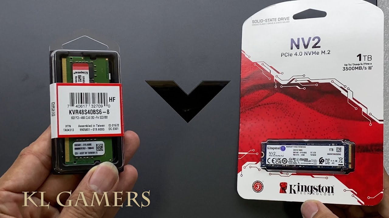 HP Gaming Laptop Victus 15-fb0034AX Disassemble Upgrade M.2 NVMe SSD ...