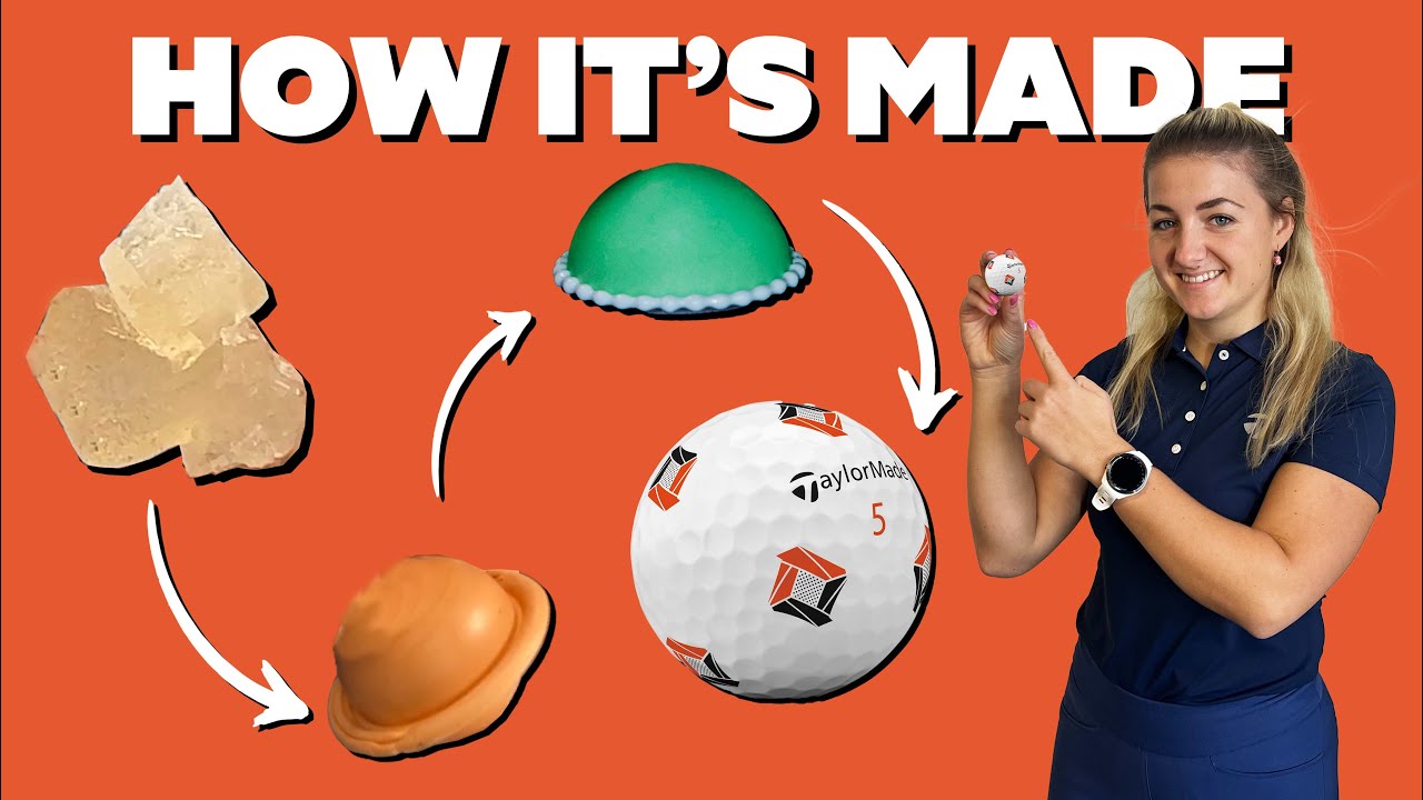 What Happens Inside a Golf Ball Factory? - YouTube