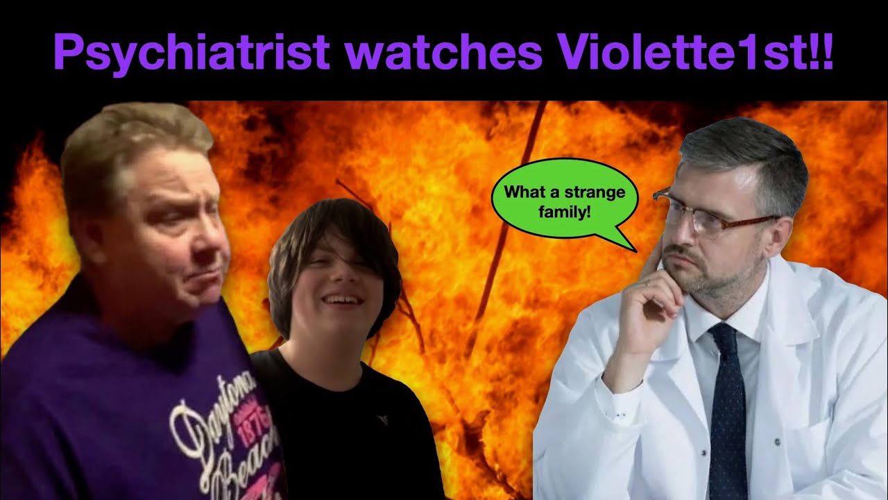 I hired a psychiatrist to watch Violette1st! - YouTube