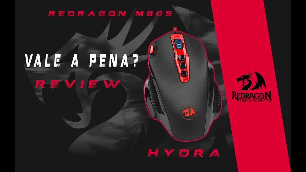 PRIMEIRAS IMPRESSÕES ? | Redragon HYDRA M805 - YouTube
