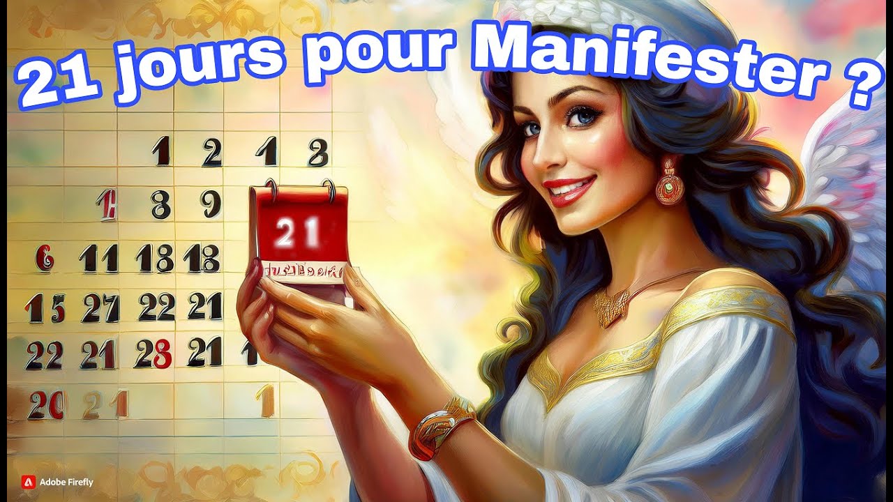 21 jours pour matérialiser ? ️ Manifester dans la matière ses souhaits ...