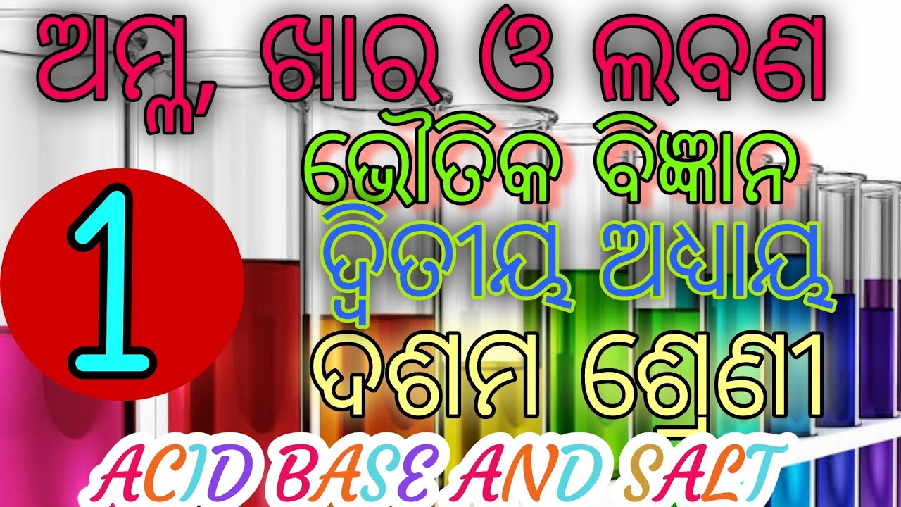 osepa/Class 10/SCP/ACID BASE AND SALT/CHAPTER 2/Part 1/Physical Science ...