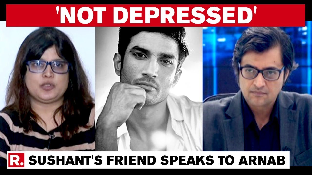 Sushant's Friend Smita Parikh Speaks To Arnab, Says 'Sushant Was Very ...