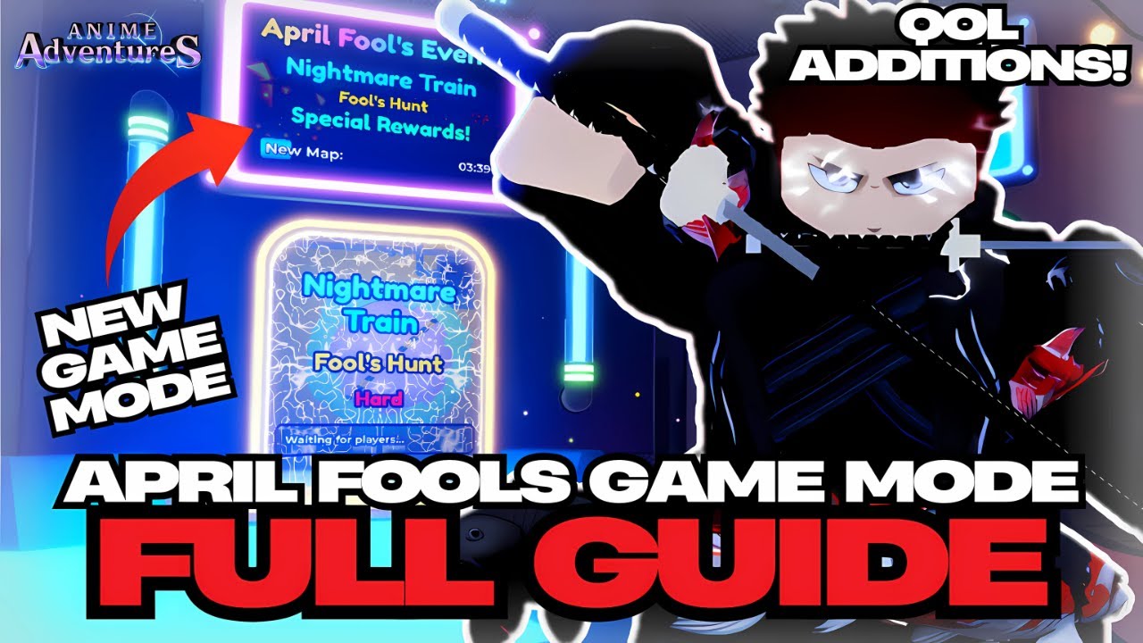 Anime Adventures April Fools Update EXPLAINED! Easy Guide to the New ...