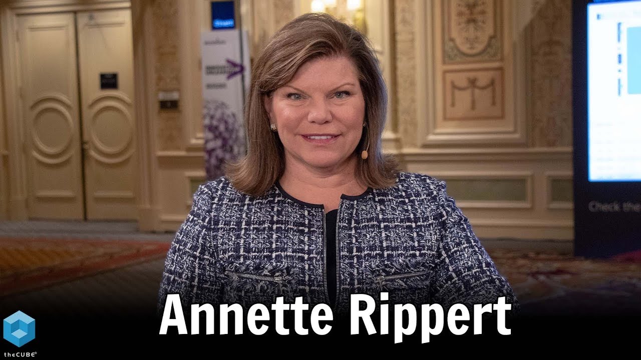 Annette Rippert, Accenture | AWS Executive Summit 2018 - YouTube