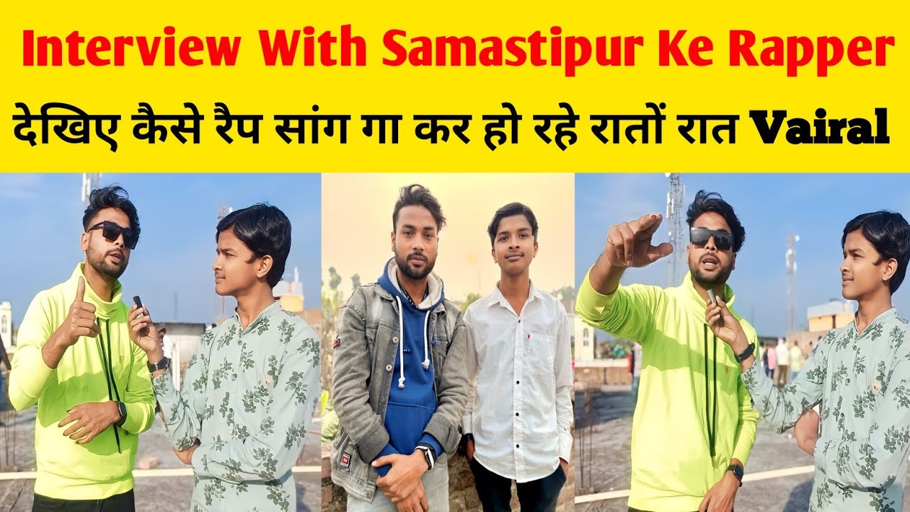 Rapper Monu Raj का Exclusive interview || Rosera Rap Song ...