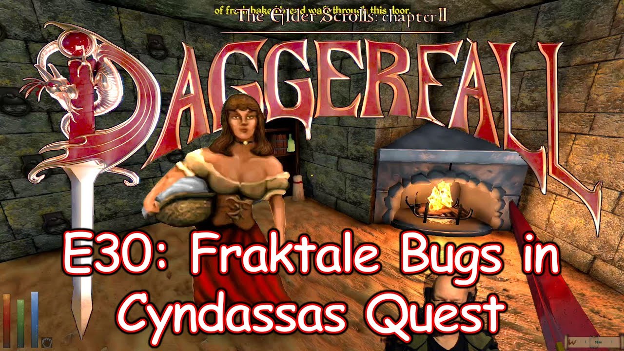 ES 2 Daggerfall - Woodelf Hunter - E30: Fraktaler Unsinn im Main Quest "Das Biest" - YouTube