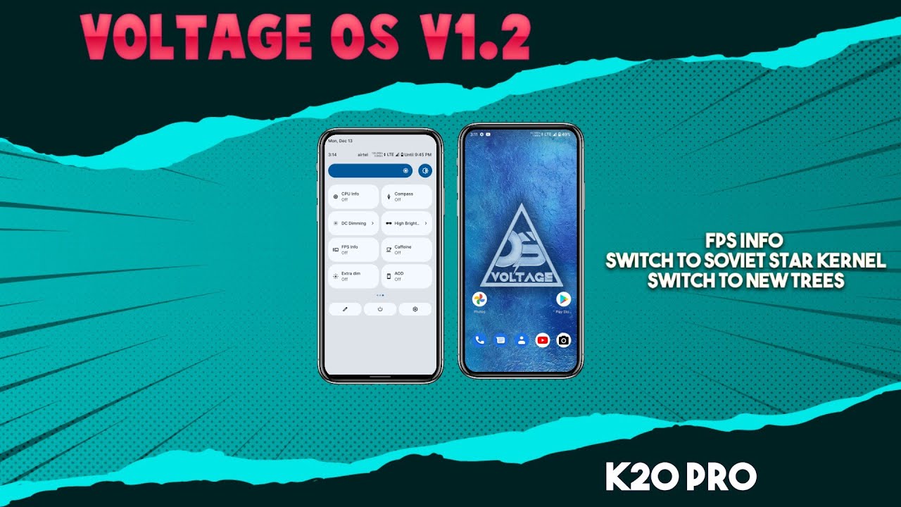 [12 Dec] Install VoltageOS v1.2 K20 Pro / Mi 9T Pro | Changes Review ...