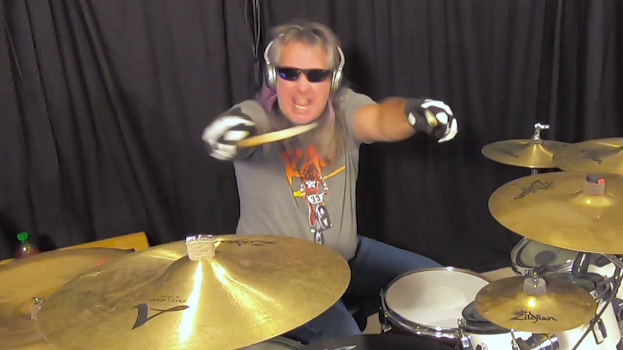 Helix - Rock You - Drum Cover - YouTube