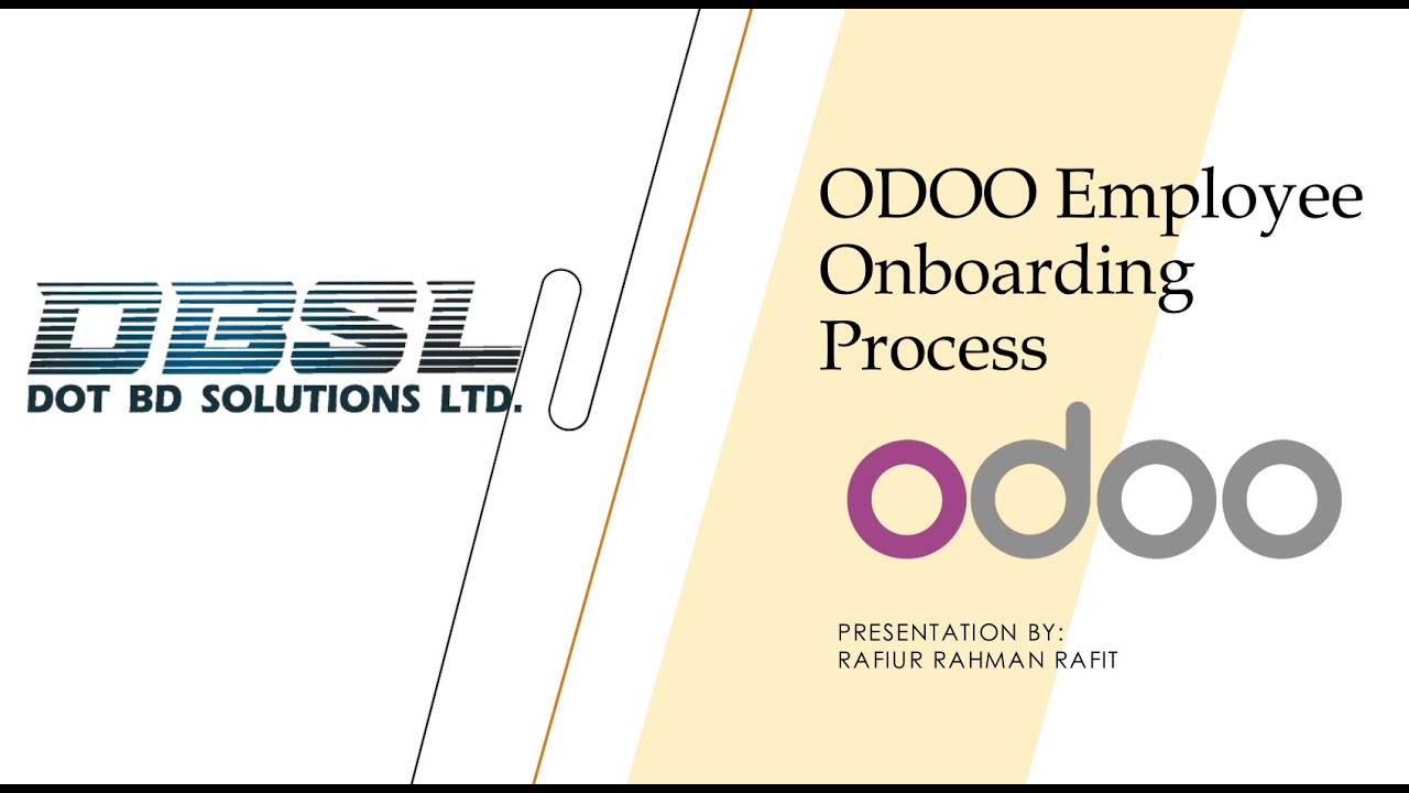 Odoo Onboarding (Bangla) - YouTube