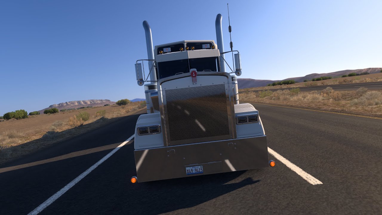 ATS - Kenworth W900B en promenade... - YouTube