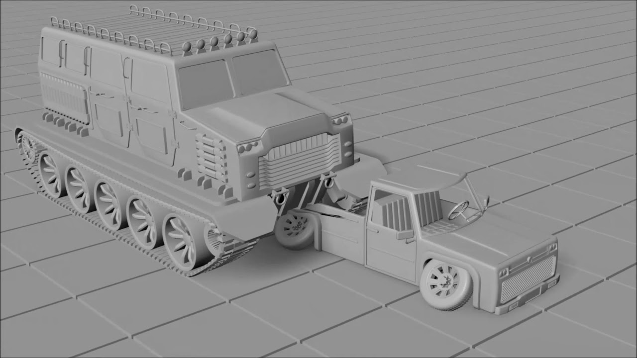 Blender Car Crash - YouTube