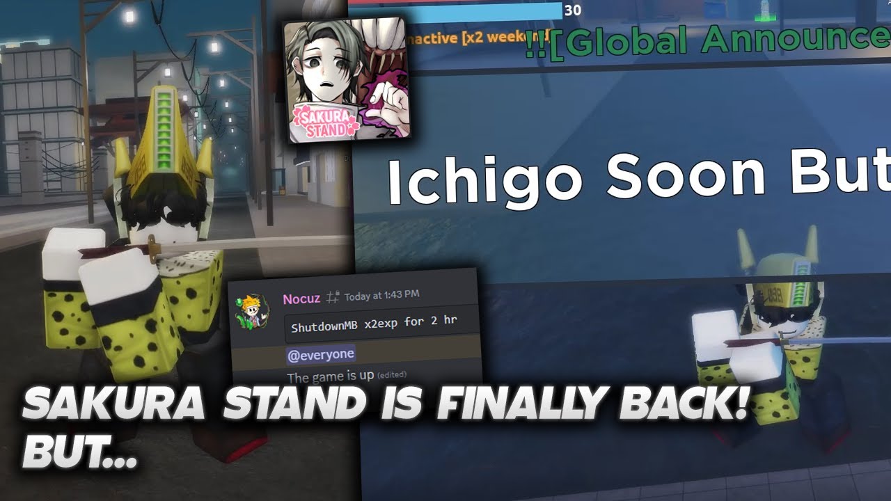 Sakura Stand is FINALLY BACK But... - YouTube