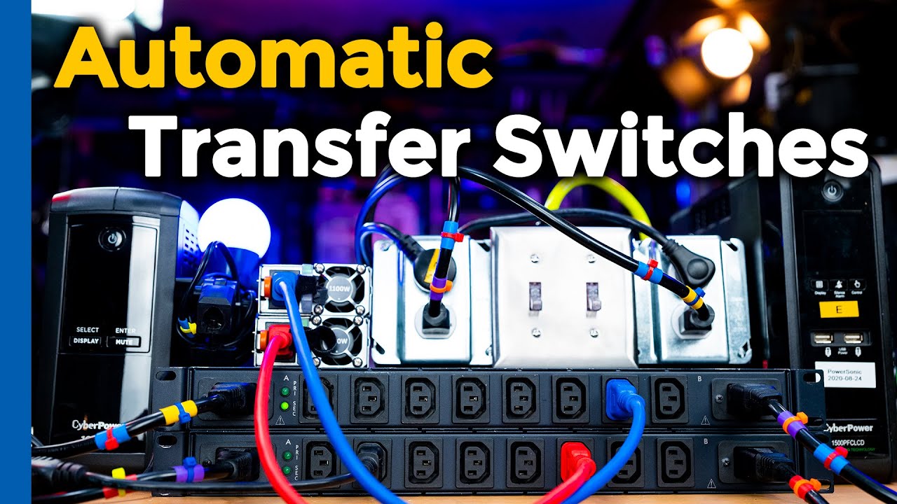 Automatic Transfer Switches! (Feat. Server Technology Fail-Safe and ...