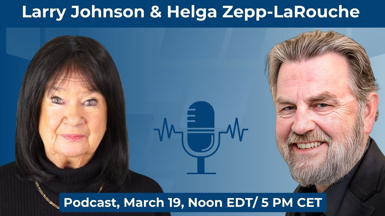 Live Podcast with Larry Johnson and Helga Zepp-LaRouche - YouTube