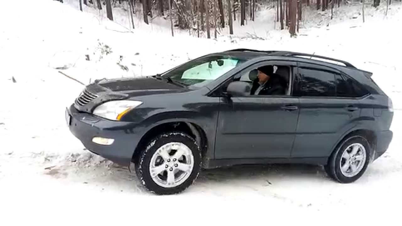 Lexus RX330 off road - YouTube