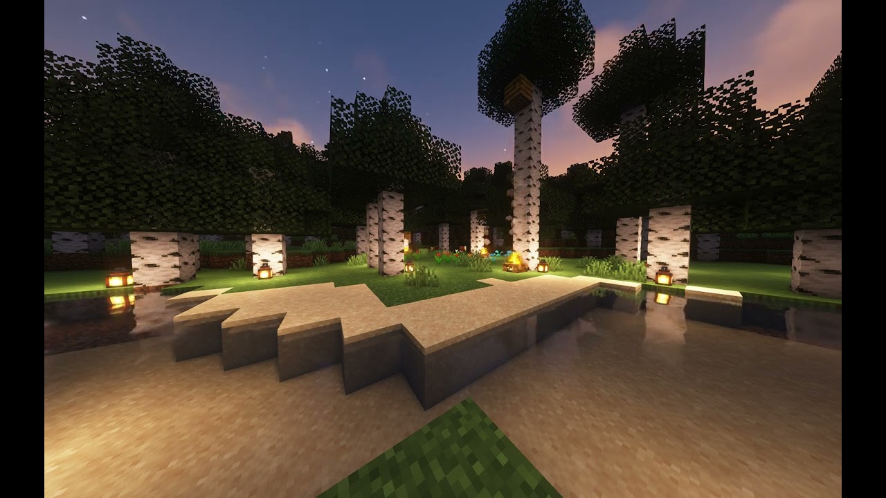 Minecraft abedul forest Chill - YouTube