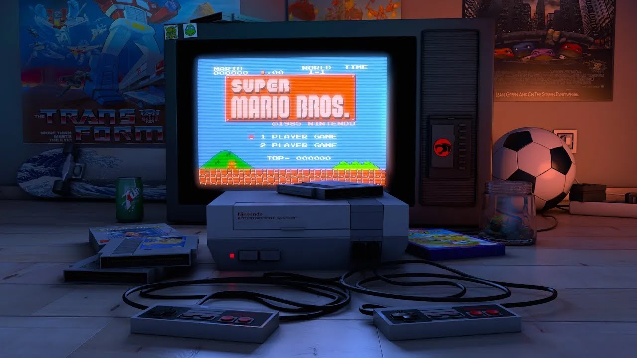 Relaxing Video Game Music in a Raining Cozy Room (NES) - YouTube